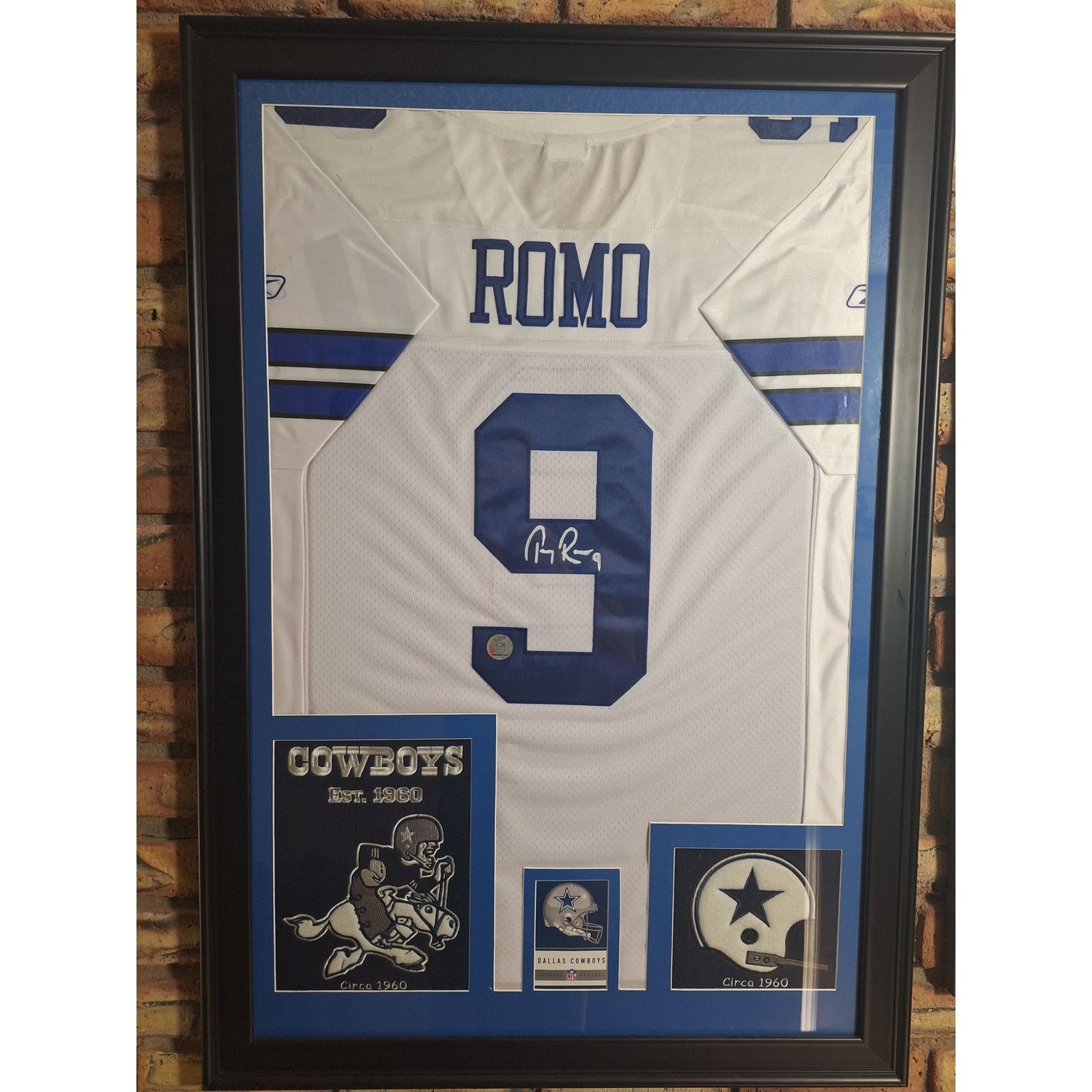 Non Identifie TONY ROMO DALLAS COWBOYS SIGNED WHITE CUSTOM JERSEY | Grailed