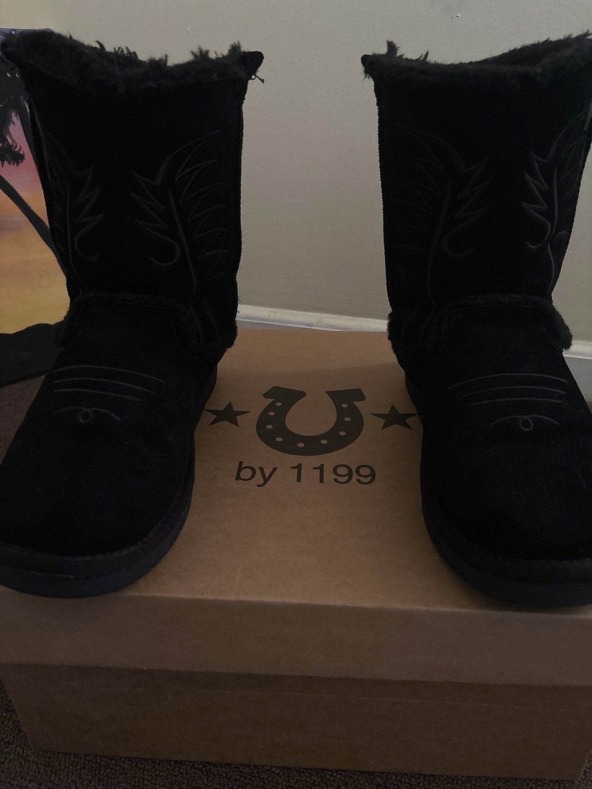 Designer × Other × Streetwear Bazo 1199 Black Cowboy Boots | Grailed