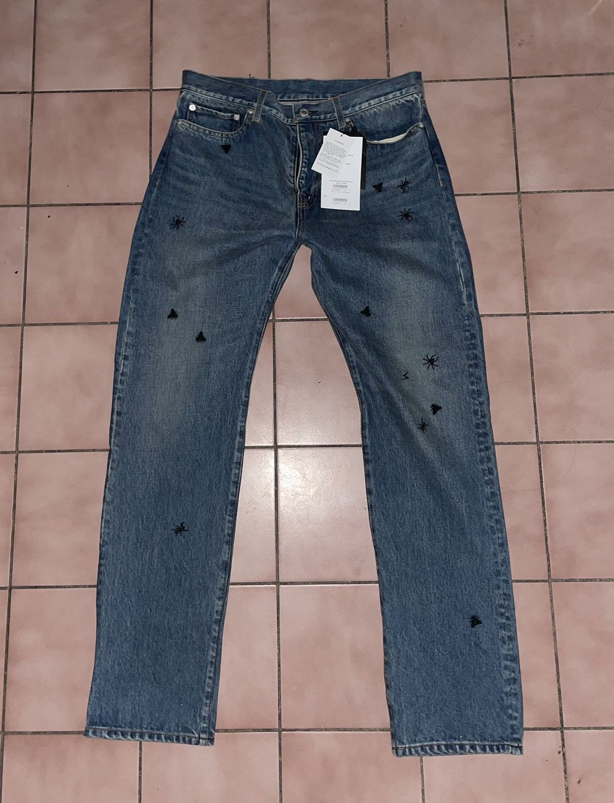 Jun Takahashi × Undercover SS24 Undercover Bug insect denim *SEND ...