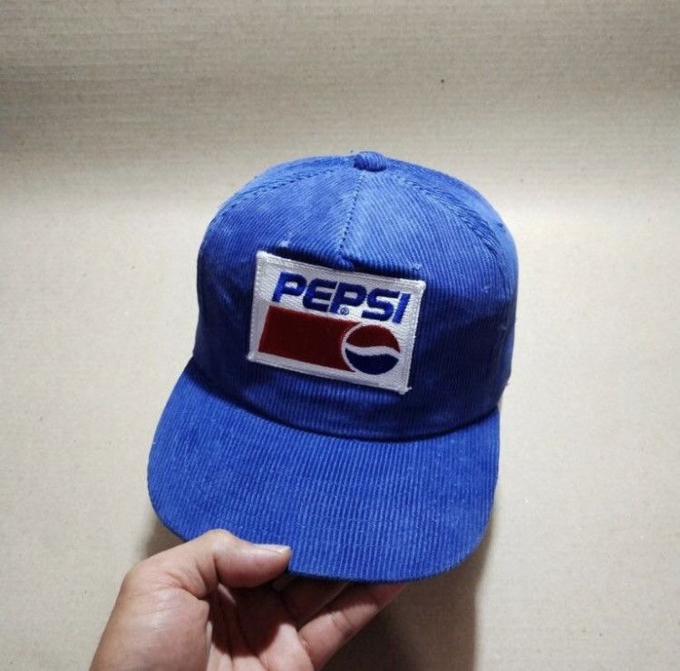 Vintage Vintage pepsi snapback blue hat | Grailed