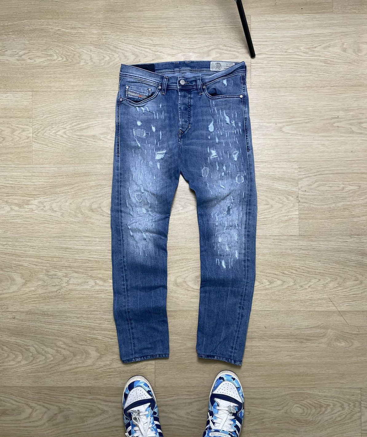 Diesel Diesel Vintage 90’s Denim Jeans Distressed Pants Small Logo ...