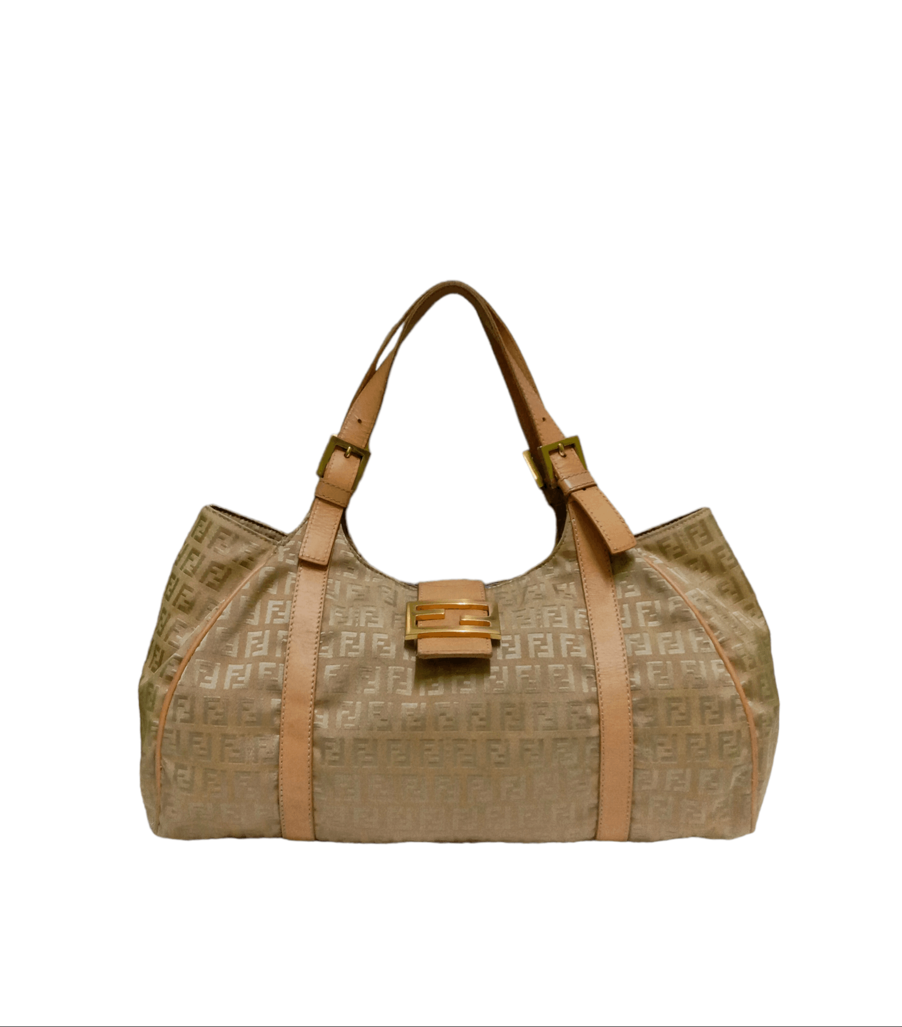 Fendi Authentic FENDI Bag Zucchino Handbag | Grailed