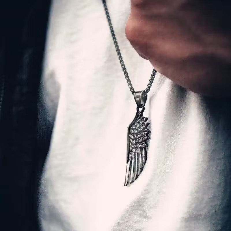 Vintage Eagle Wing Pendant Necklace Chain | Grailed