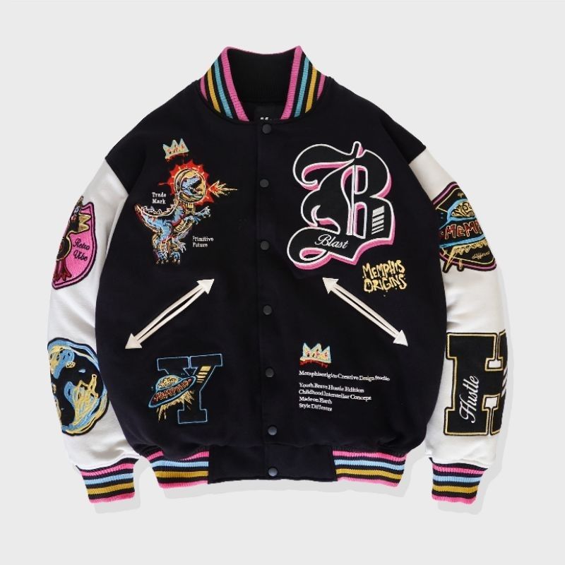 Varsity Jacket VARSITY JACKET - BLAST | Grailed