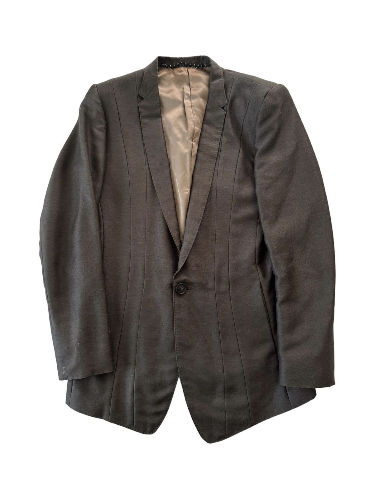 Julius Julius SS06 The Structure Silk-Mohair Blazer | Grailed