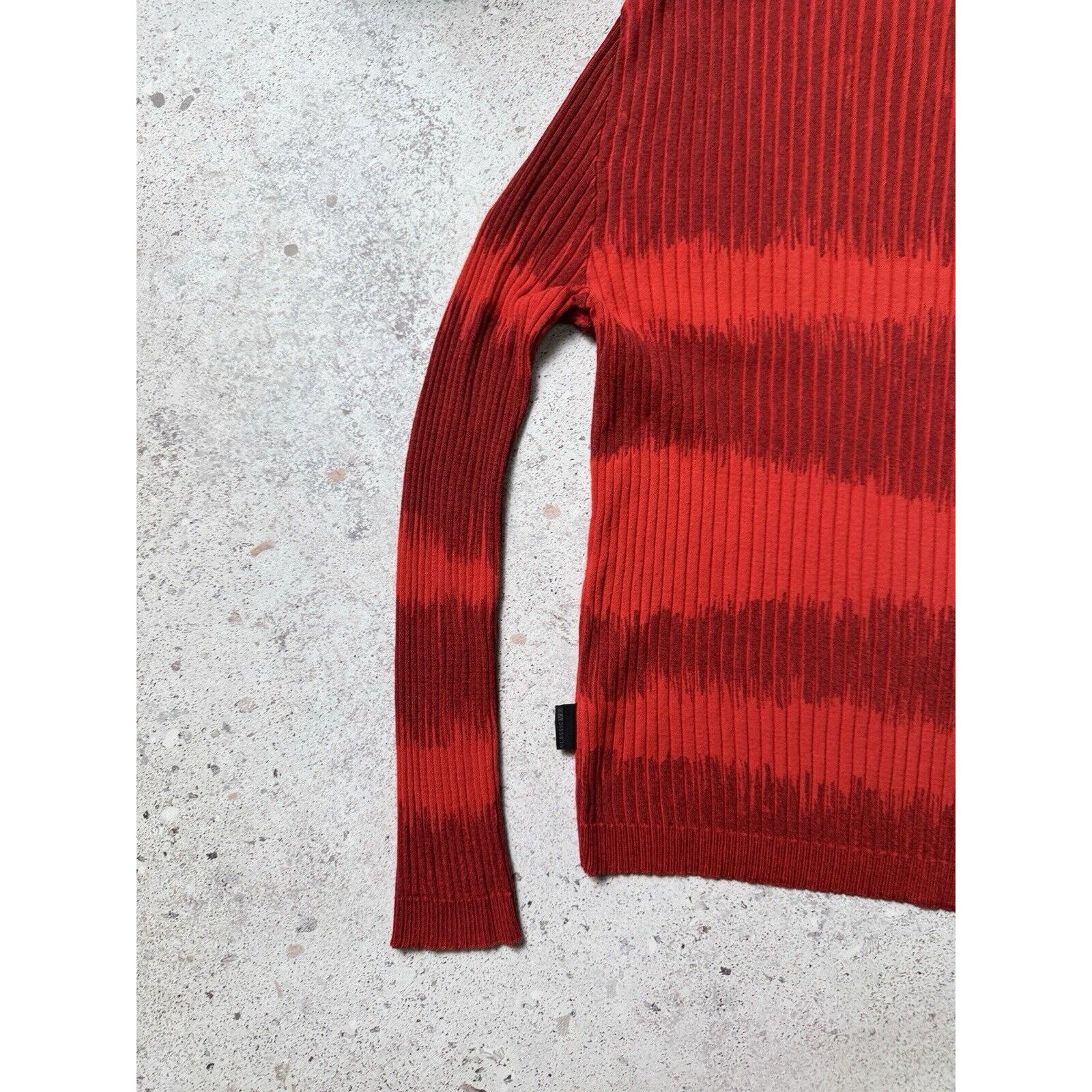 Versace Vintage Versace Classic V2 V-Nevk Sweater Red Avant Garde | Grailed