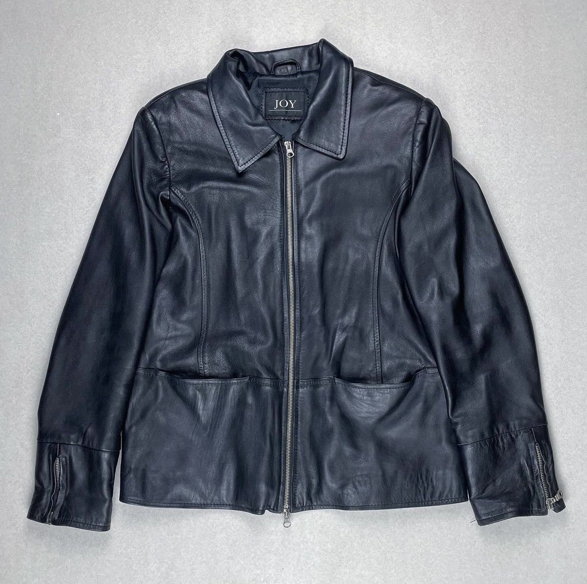 Vintage Joy leather jacket | Grailed