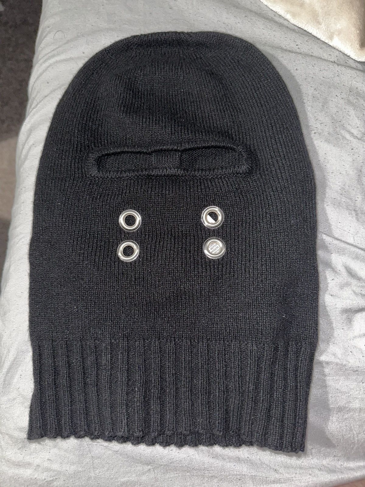 Rick Owens Rick Owen’s gimp balaclava | Grailed