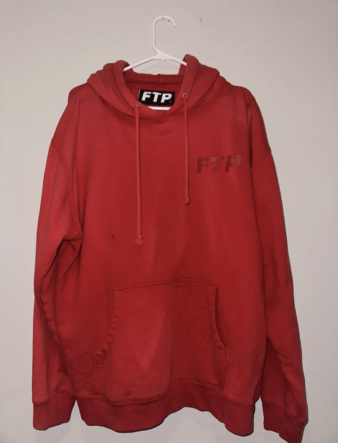 Fuck The Population FTP Holographic Logo Pullover | Grailed
