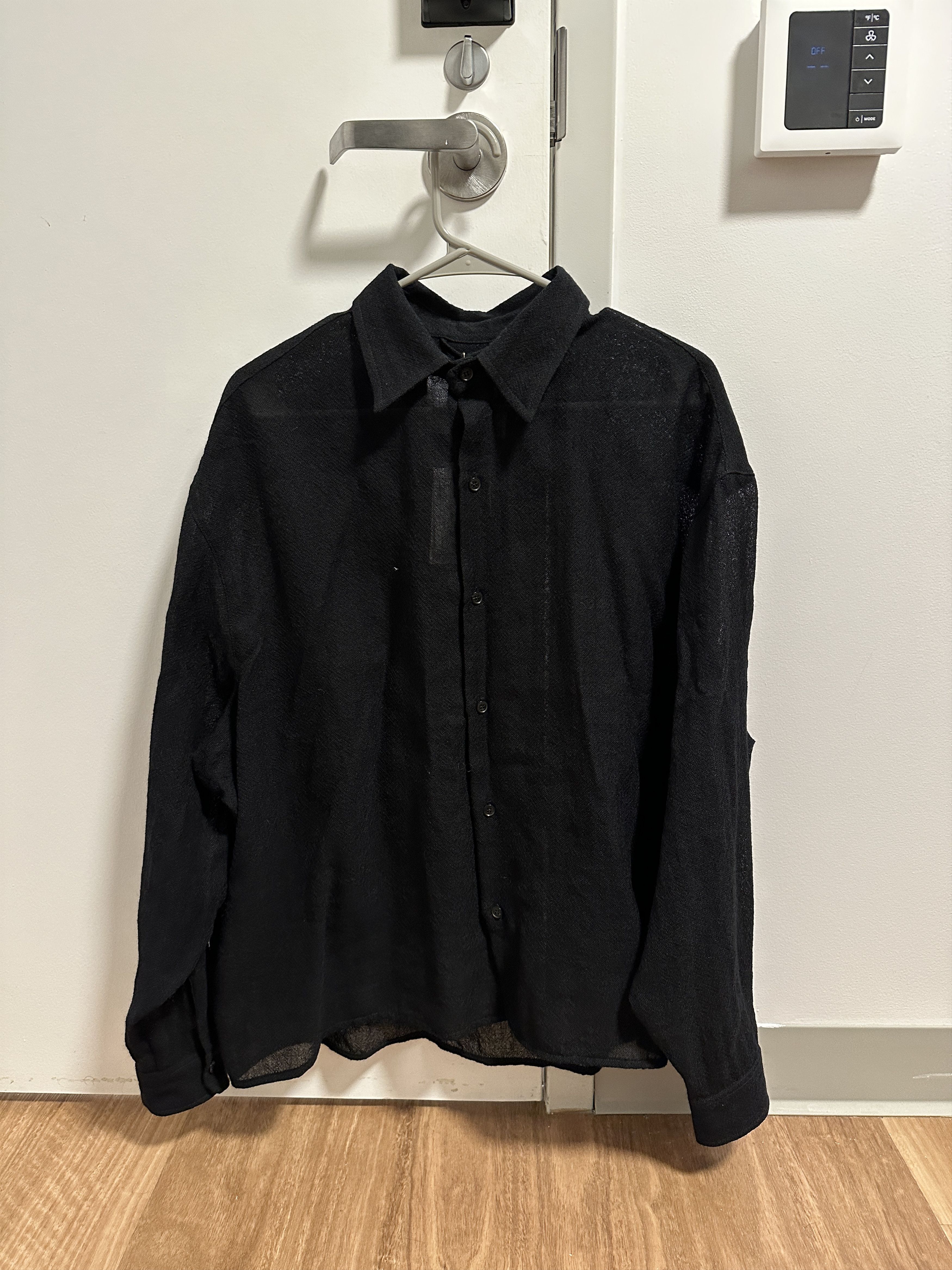Unkwn Daniel Simmons Marcello Shirt Black | Grailed