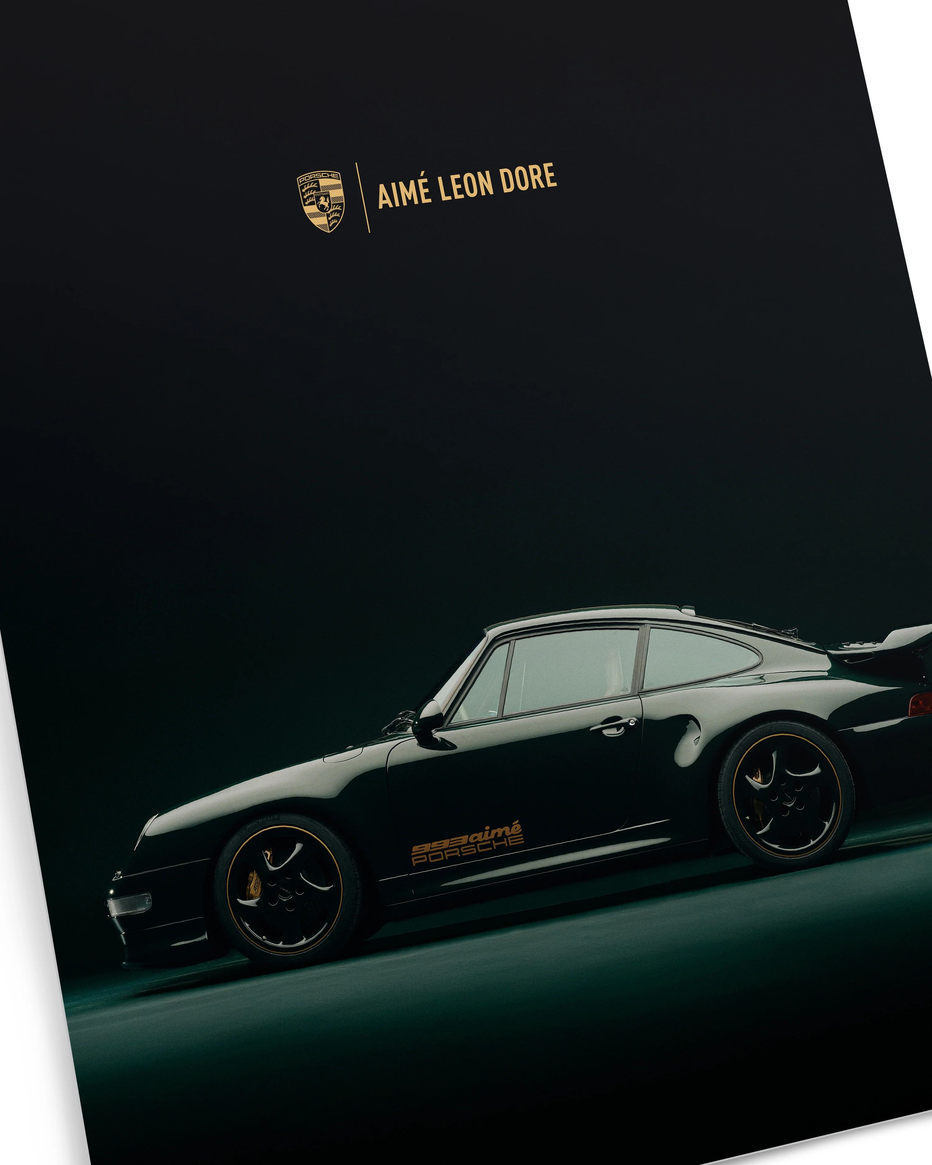 Aime Leon Dore × Porsche Design ALD / Porsche 993 Turbo Poster | Grailed