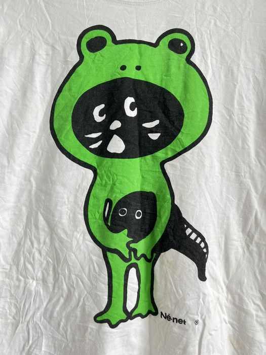 Issey Miyake Iconic Nenet Cats Mascots ™️ Logo White Shirt | Grailed
