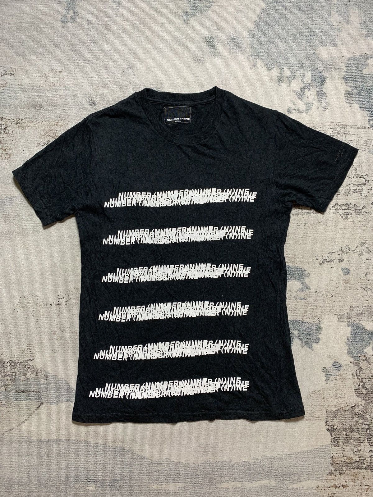 Number (N)ine 💥BINDING OFFER💥Number Nine Multi Logo Tee | Grailed