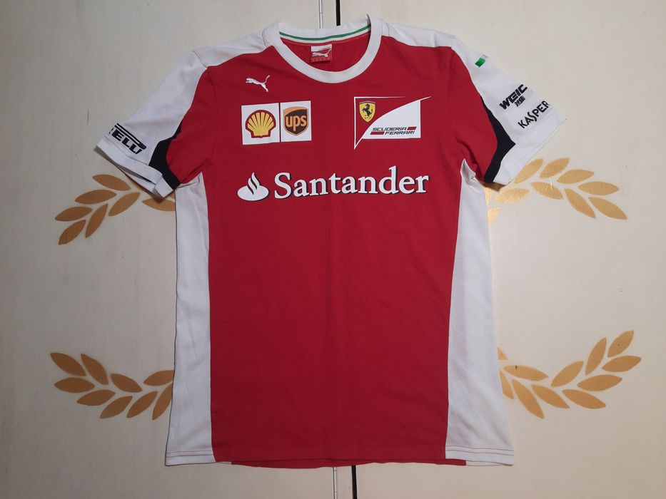 Puma Ferrari Scuderia F1 Team T-Shirt Puma Santander Men's | Grailed