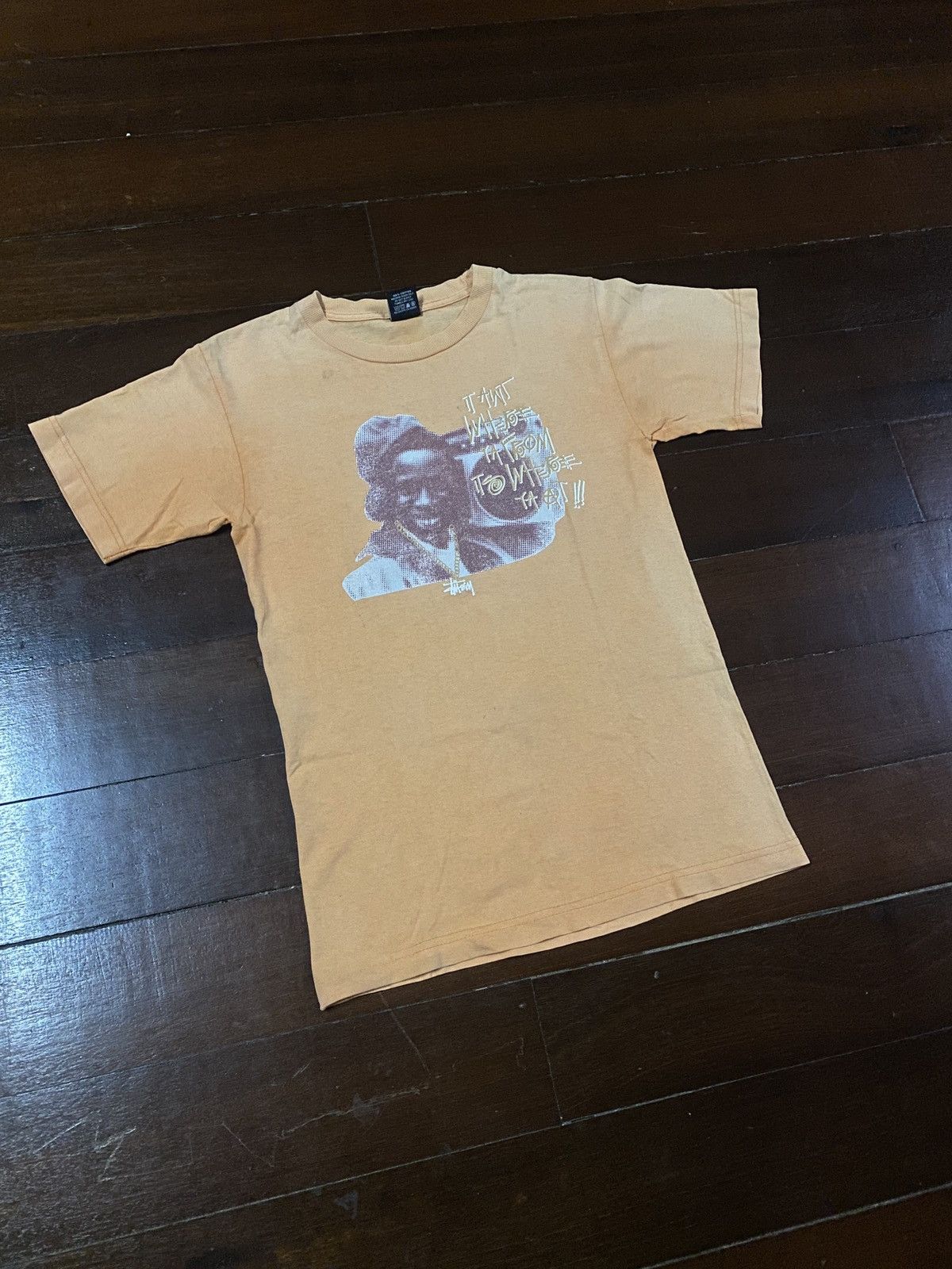 Streetwear × Stussy × Vintage FIRE 🔥🔥 VINTAGE STUSSY PHOTO PRINT HIPHOP ...