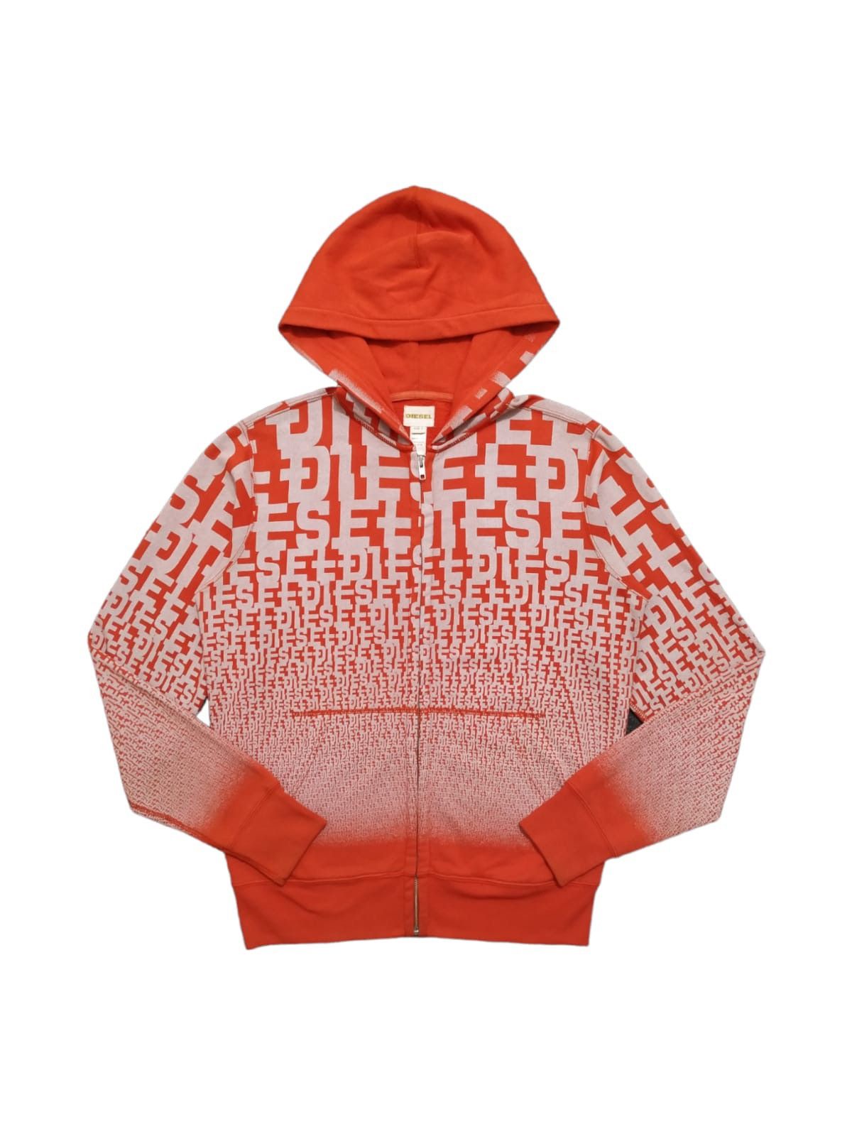 Diesel 🔥RARECOLOR🔥 2000s Diesel Monogram Zipp Hoodie | Grailed