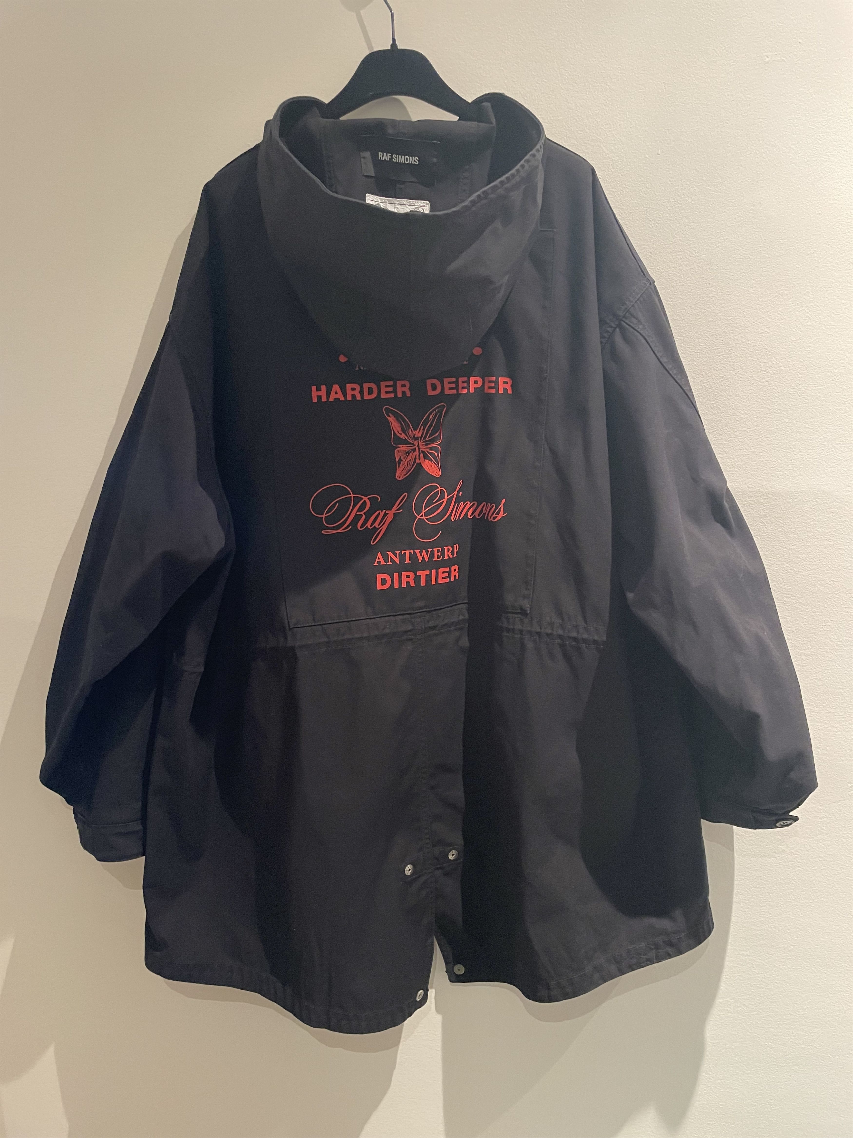 Raf Simons Burning Down the House Parka | Grailed