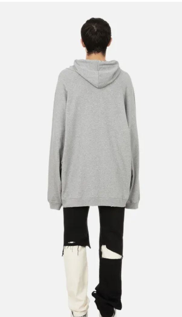 Raf Simons Distressed Patches Hoodie | Grailed