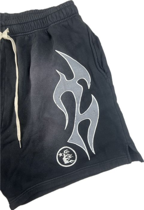 HELLSTAR Hellstar Flame Shorts | Grailed