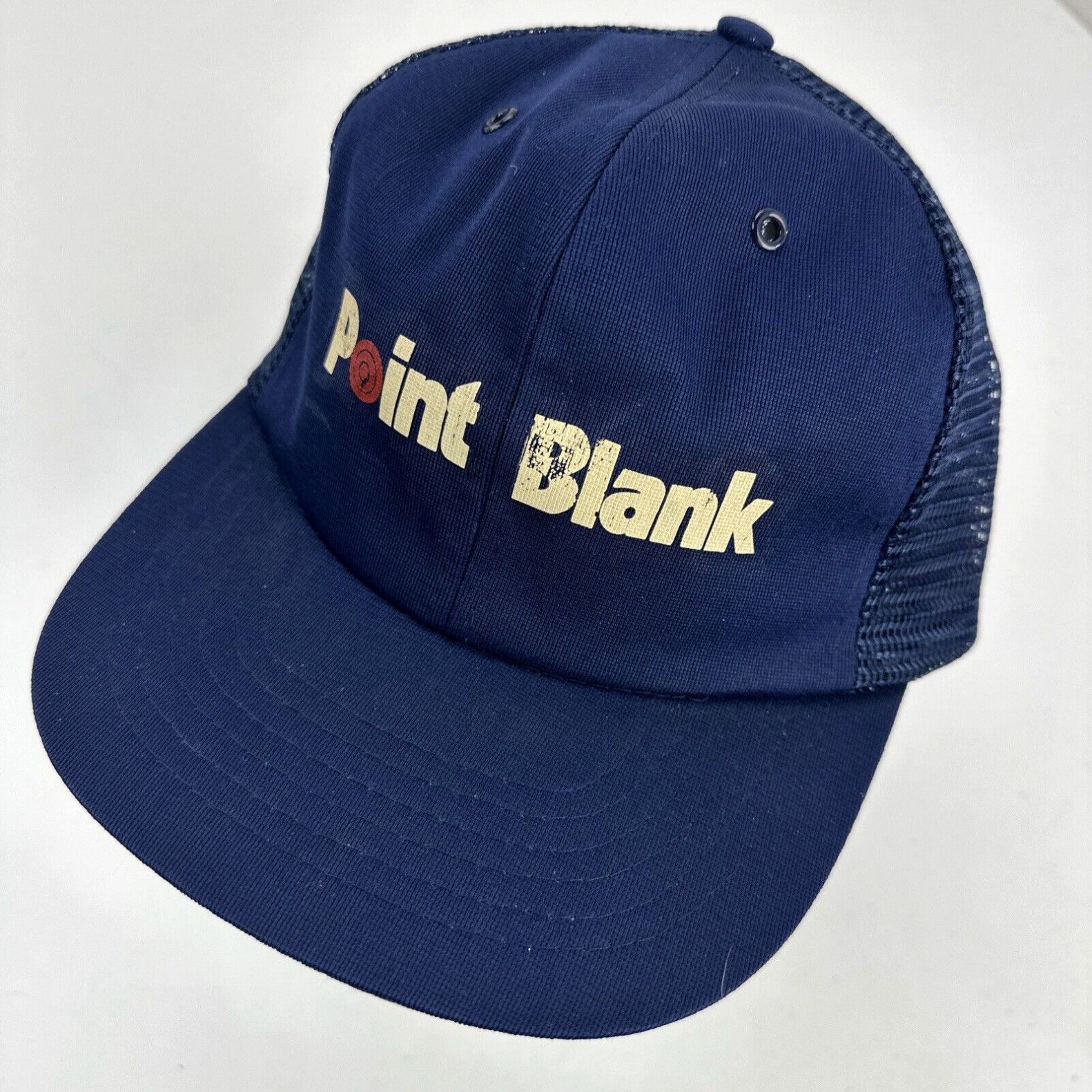 Vintage Point Blank Blue Trucker Ball Cap Hat Snapback Baseball | Grailed