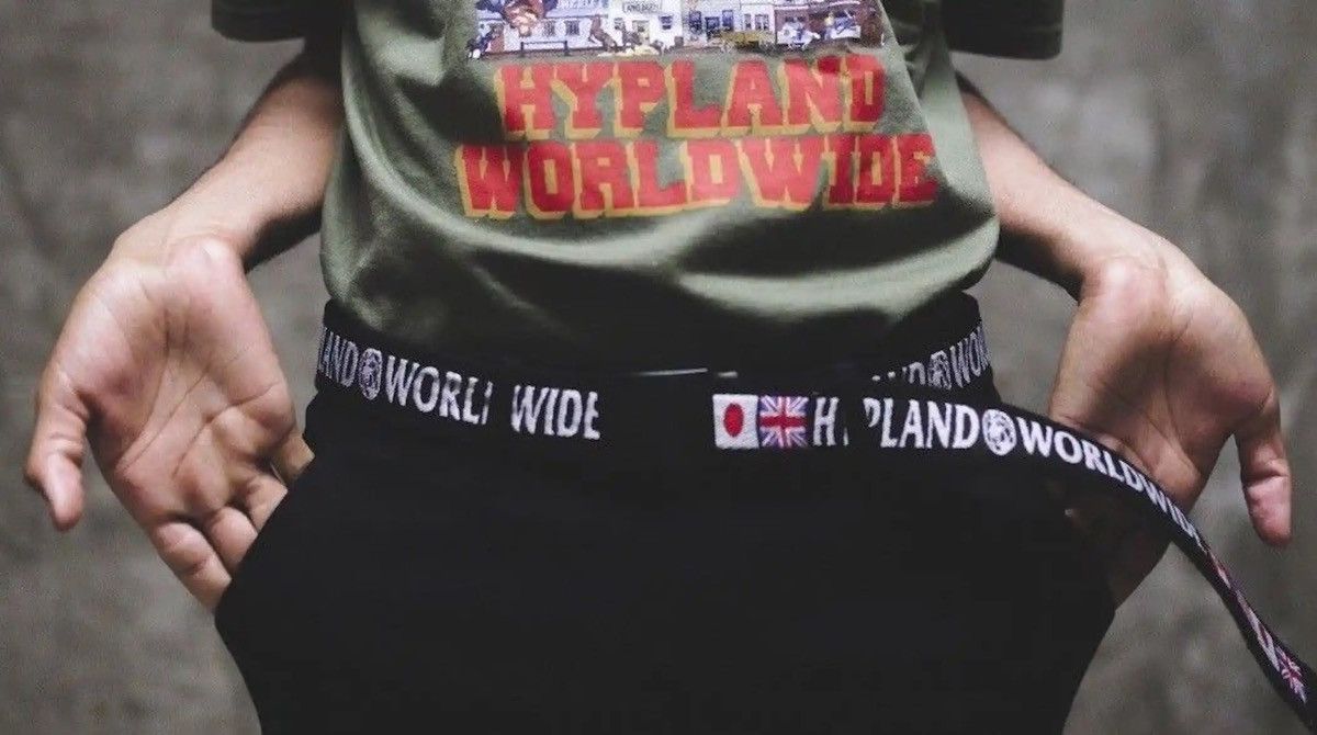 Hypland Hypland Worldwide Flag Banner Belt | Grailed