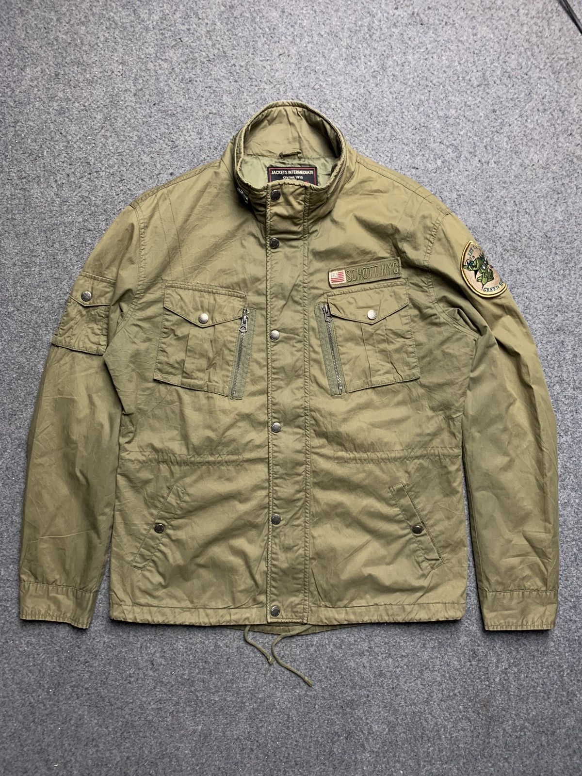 Military × Schott × Vintage Schott x cuento field jacket | Grailed