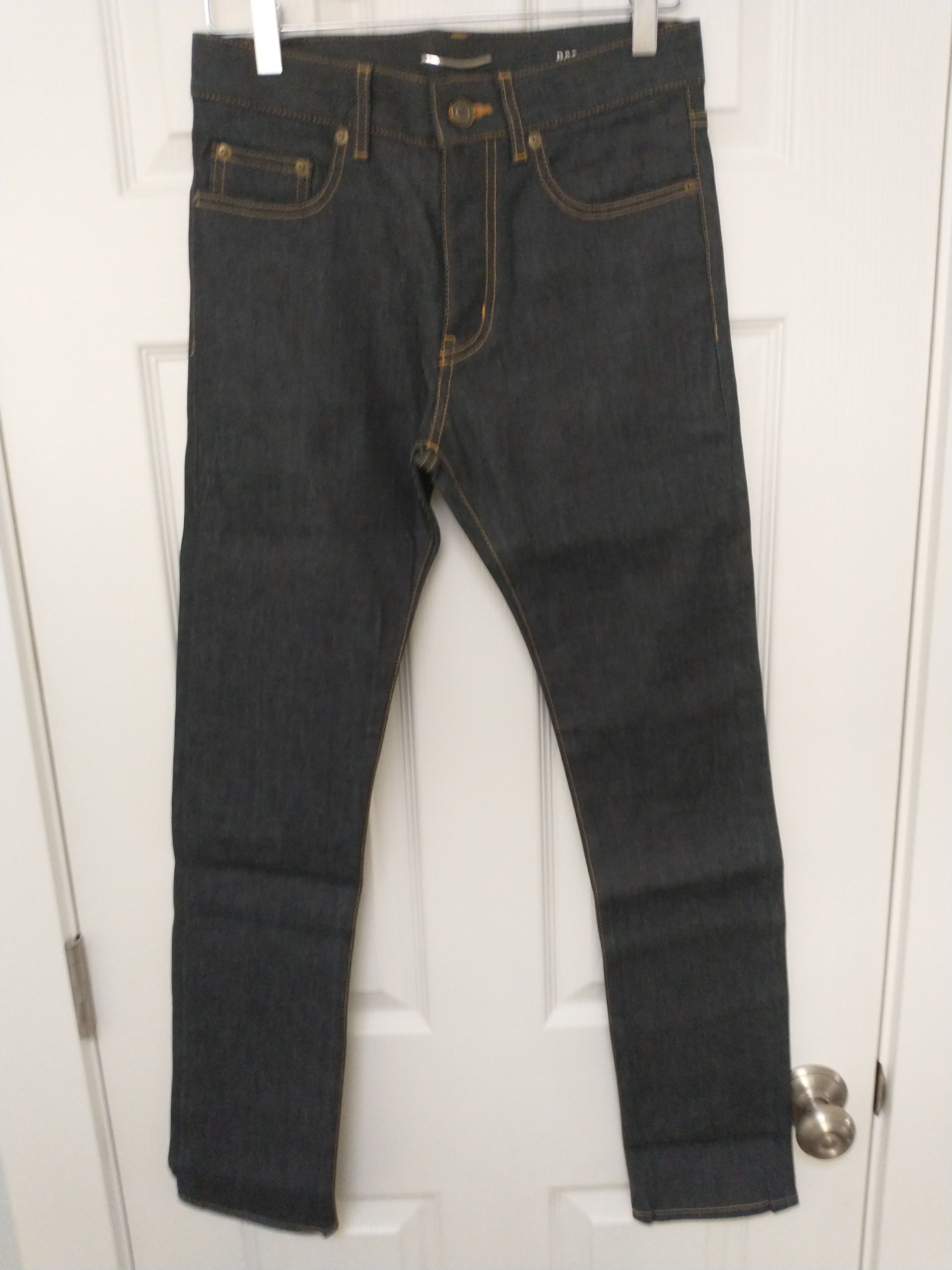 Saint Laurent Paris FW13 Raw Indigo D02 Jeans 27 | Grailed