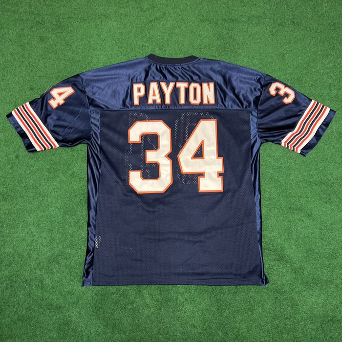 Vintage Chicago Bear Walter Payton #34 Stitched NFL Throwback Jersey ...