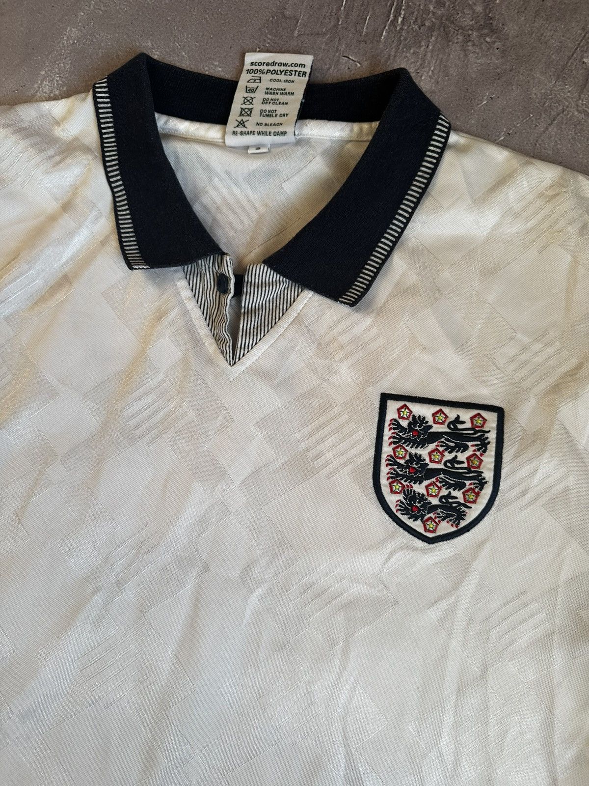 Vintage Vintage Score Draw England Soccer Jersey Toffs Football | Grailed