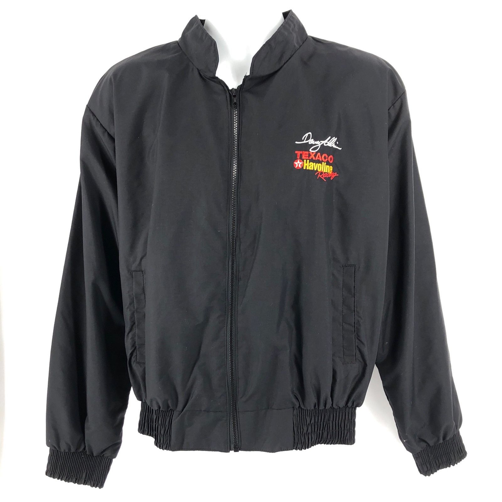 Vintage Davey Allison NASCAR Havoline Racing Windbreaker Jacket 90s ...