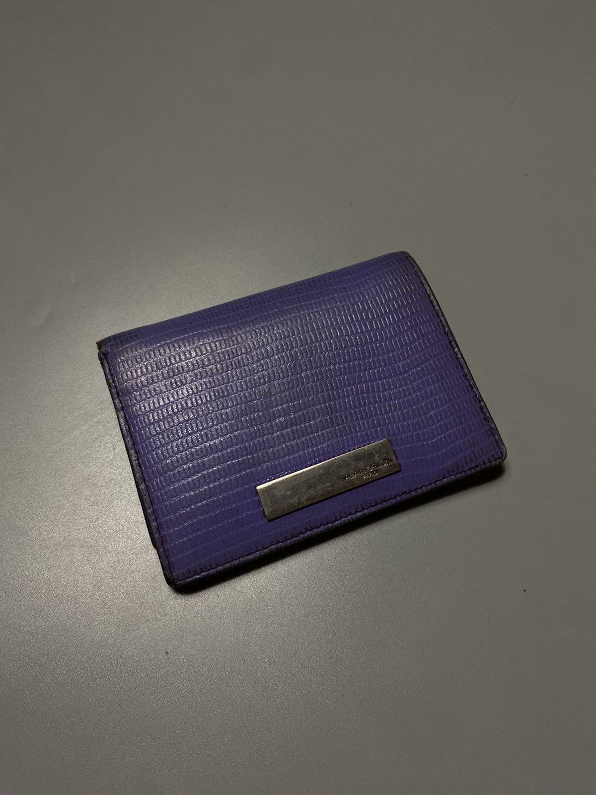 Alain Delon × Luxury Alain Delon leather wallet | Grailed