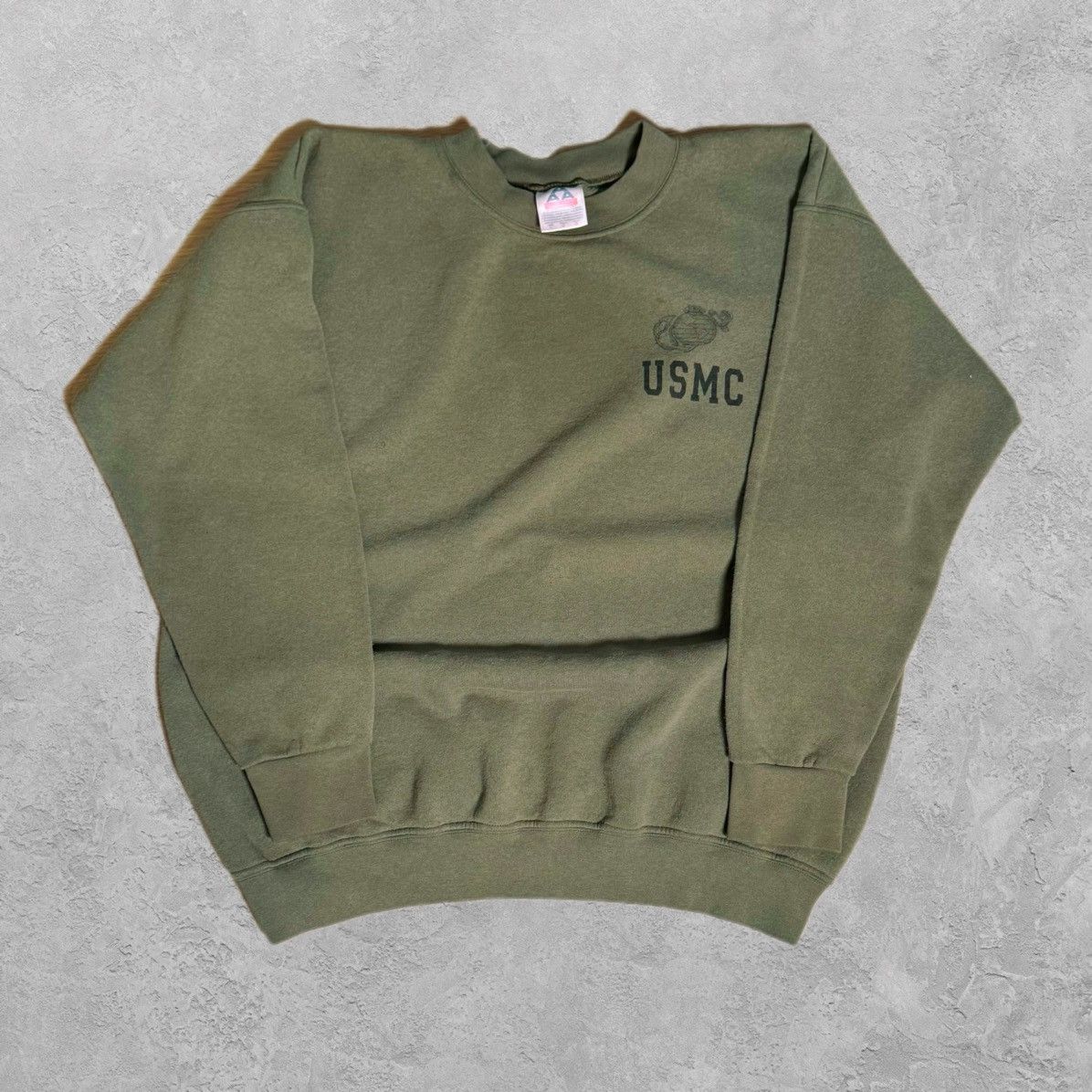 Military × Usmc × Vintage USMC Marines Vintage Crewneck Sweater Surplus ...