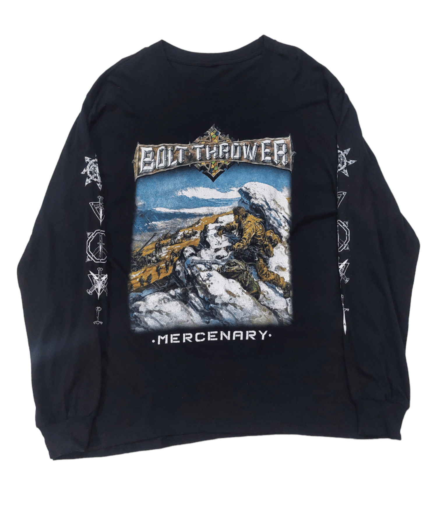 Band Tees × Vintage Bolt thrower - Mercenary Into the killing zone ...