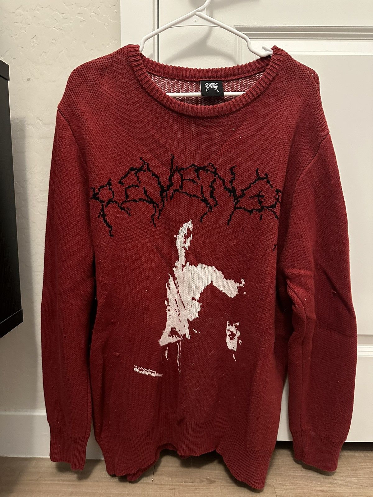Revenge Revenge David and Goliath Sweater Long Sleeve | Grailed