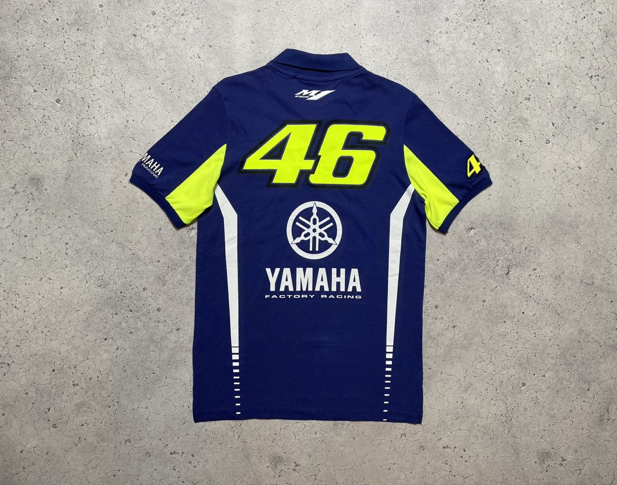 Vintage Vintage Yamaha 46 Big Logo Racing Polo Shirt | Grailed