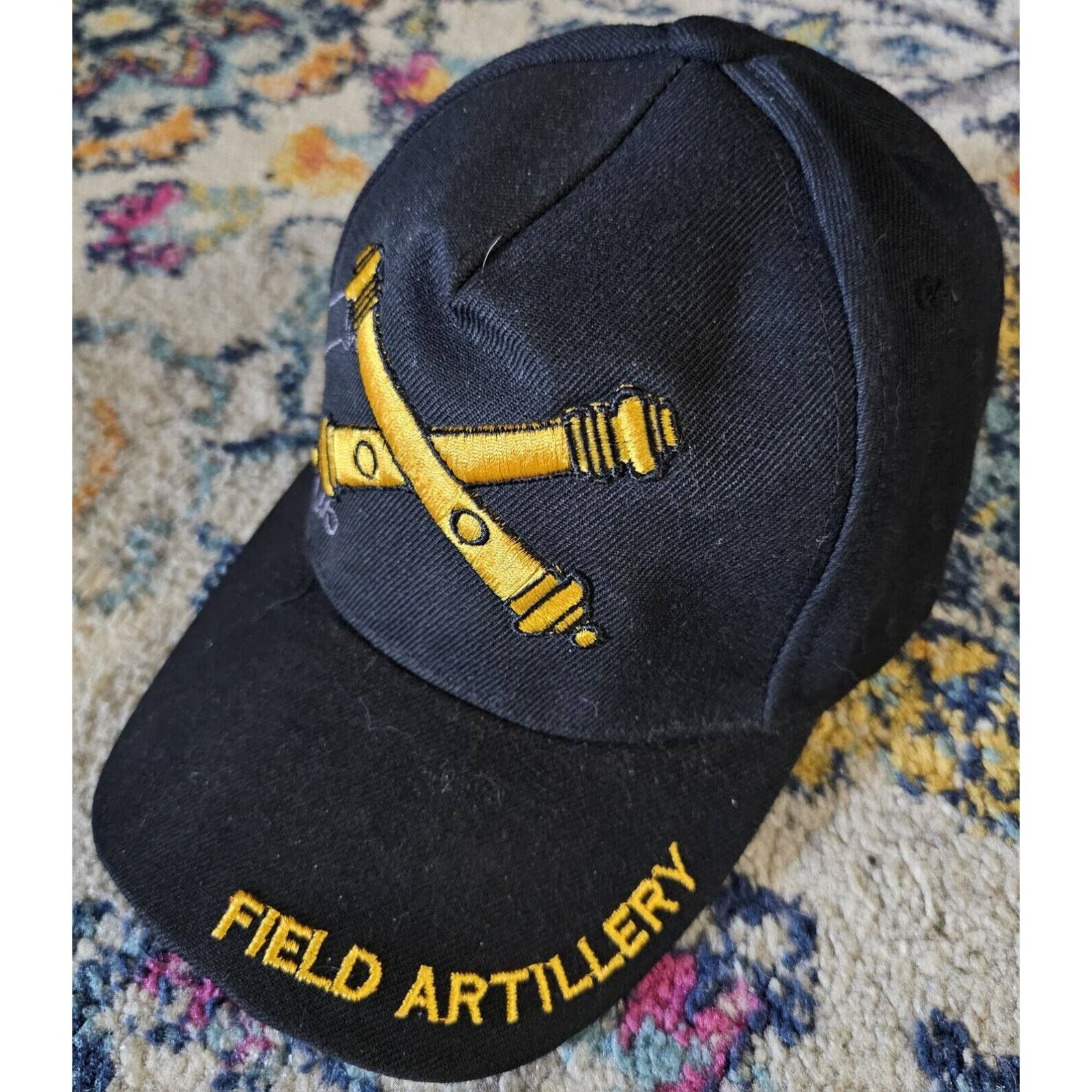 Military Army Field Artillery Cannons Embroidered Hook Loop Hat | Grailed