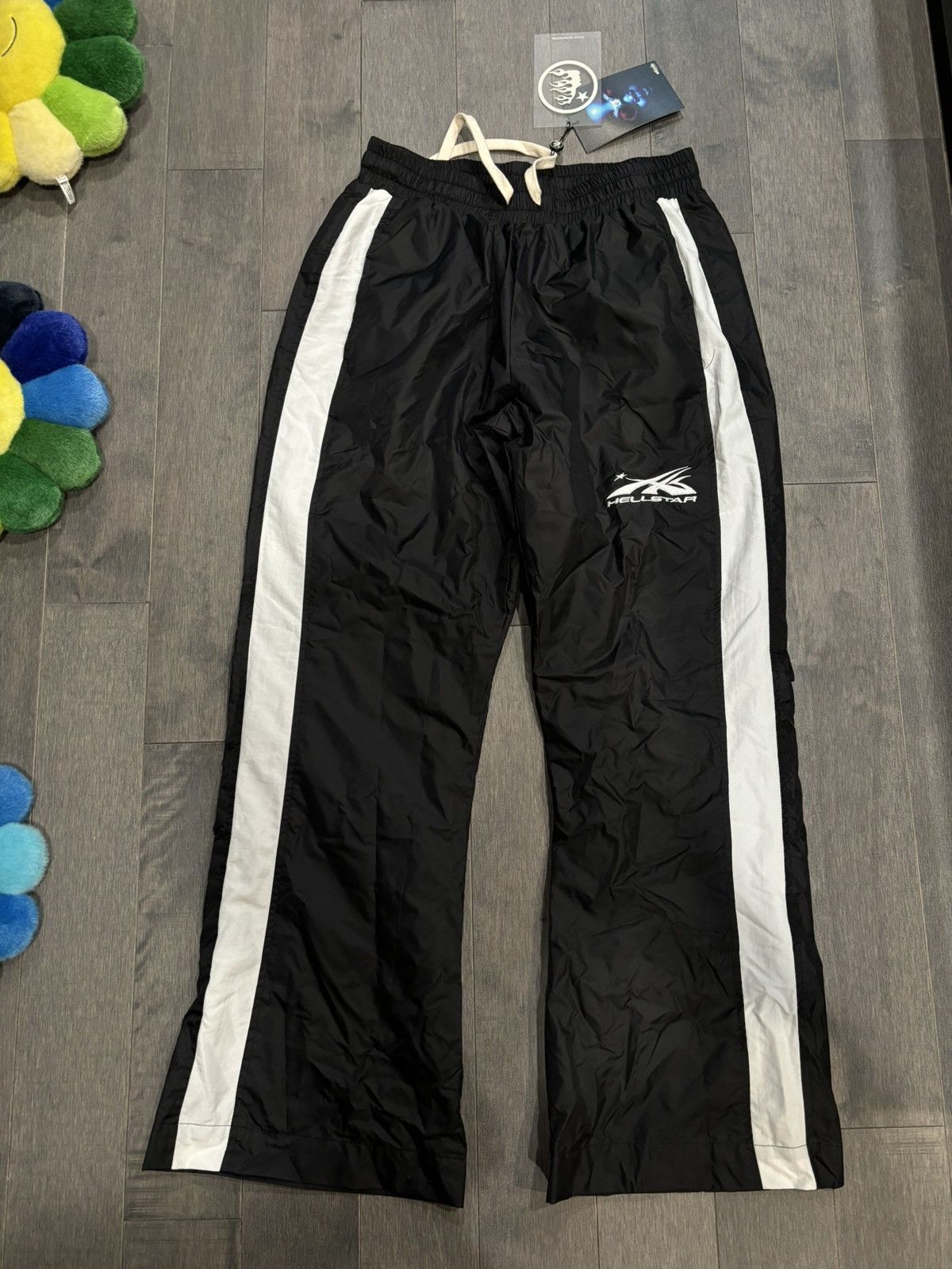 HELLSTAR Hellstar nylon black pants medium | Grailed