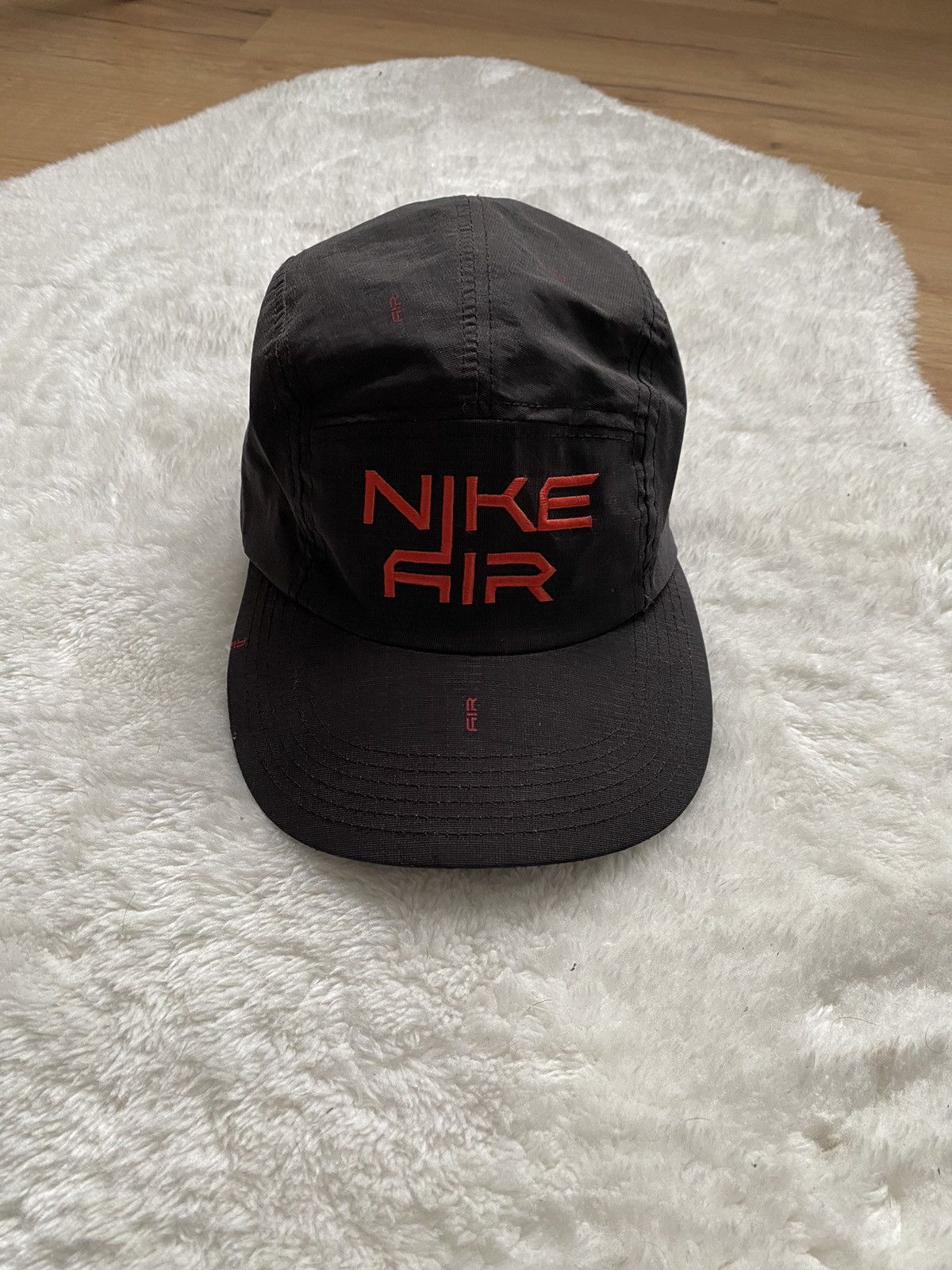 Nike Vintage Nike 5 panel Black Cap | Grailed