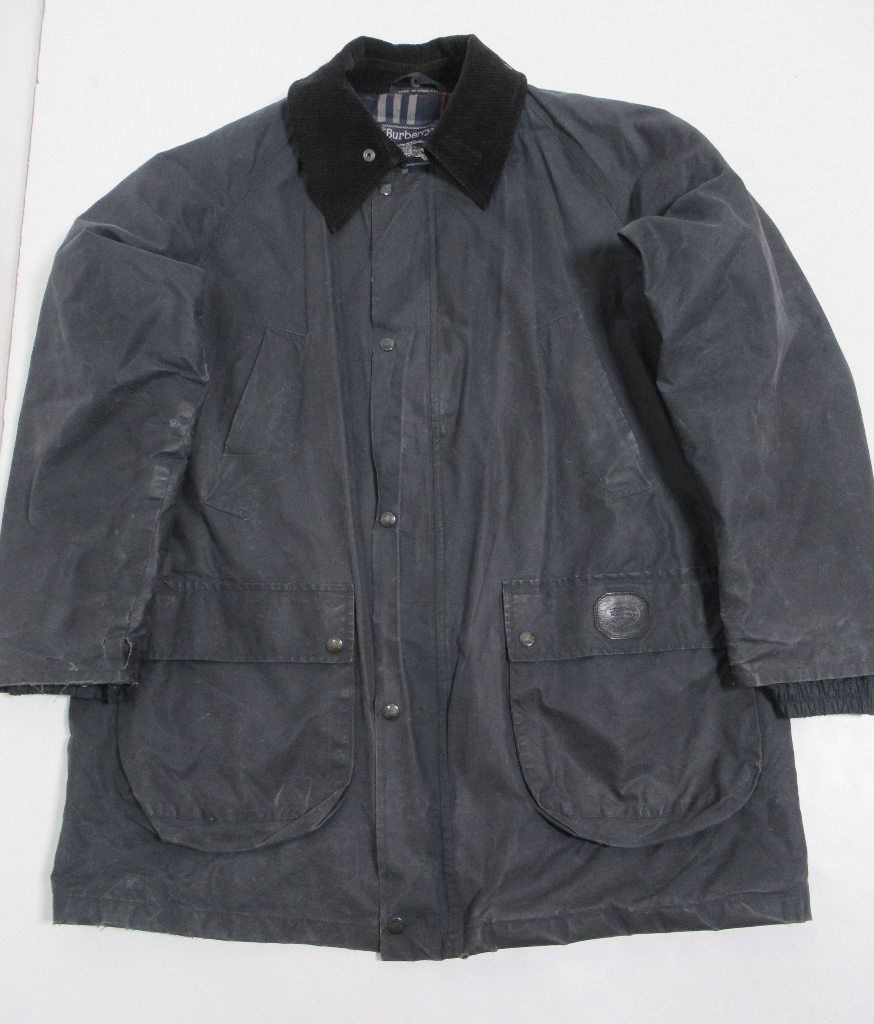 Burberry Burberry Men's Vintage Made In England Wax Finish Jacket | Grailed