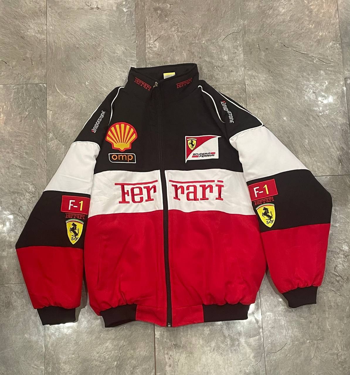 Ferrari × Racing × Vintage RARE Vintage Ferrari Racing Bomber Jacket ...