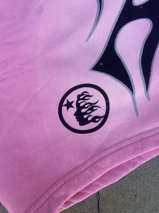 HELLSTAR HELLSTAR STUDIOS FLAME SHORTS - LARGE | Grailed