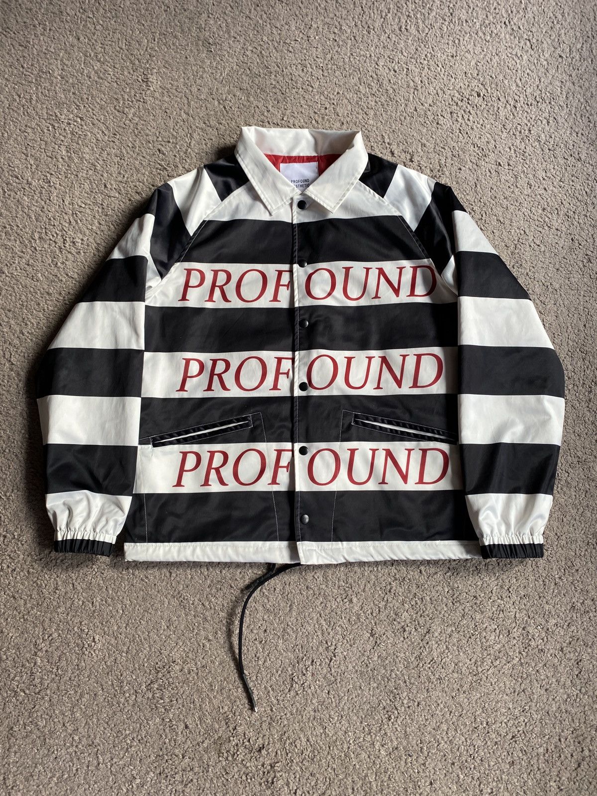 Profound Aesthetic × Streetwear Profound aesthetics jacket coach | Grailed