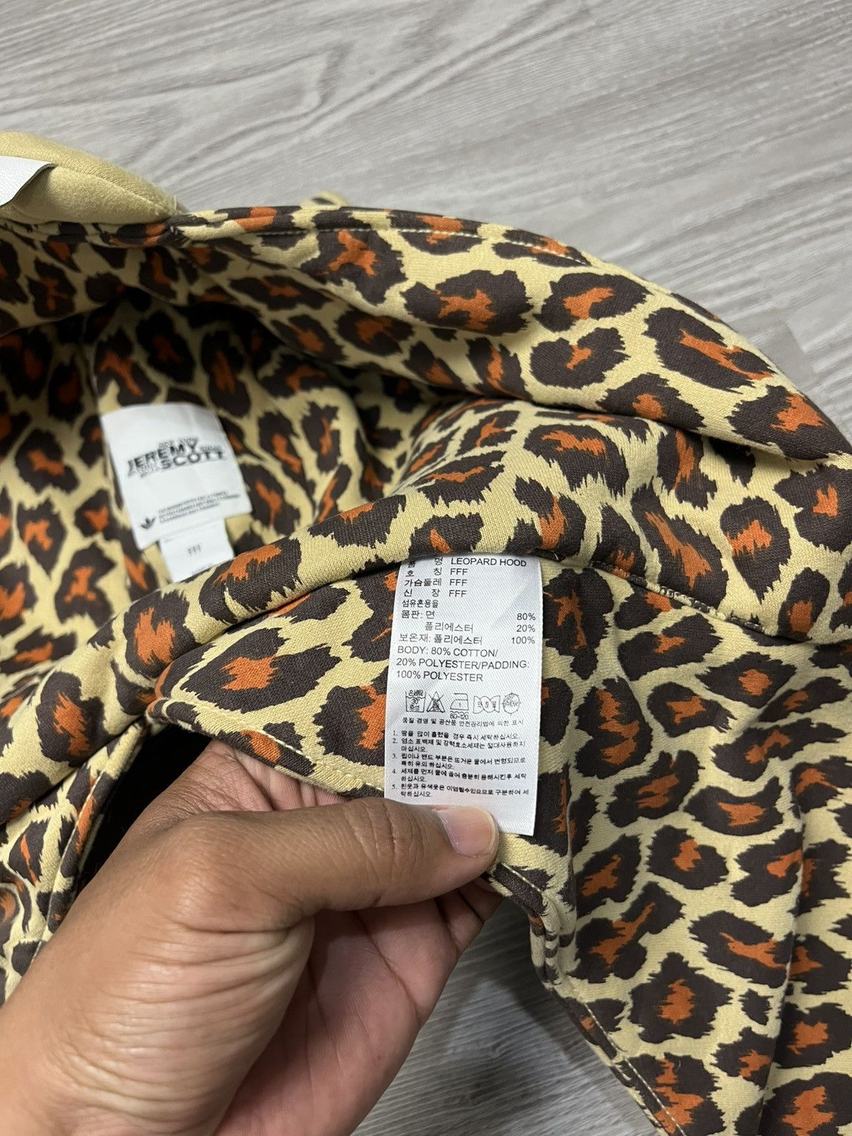 Adidas × Jeremy Scott Jeremy Scott X Adidas Leopard Hood Vest | Grailed
