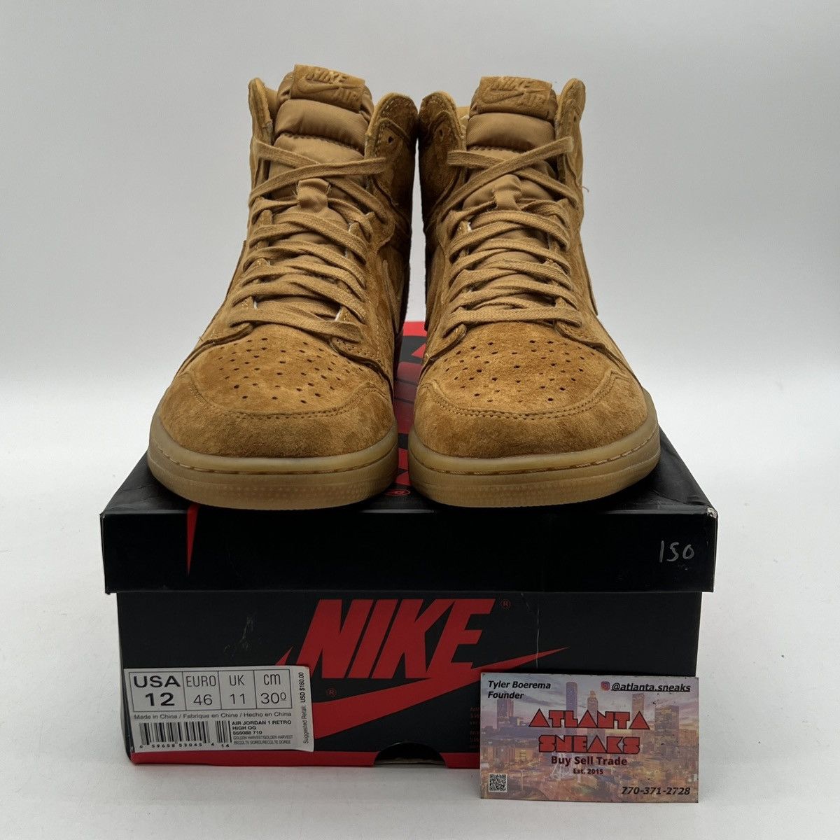 Nike Air Jordan 1 high wheat | Grailed