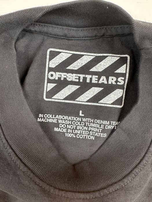 DENIM TEARS Denim Tears x Offset T-shirt | Grailed