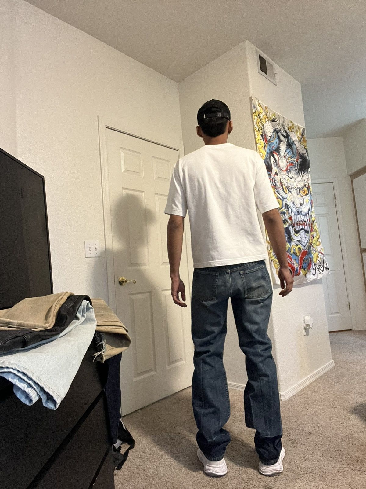 Todd Shelton Selvedge Paint Splatter Denim | Grailed