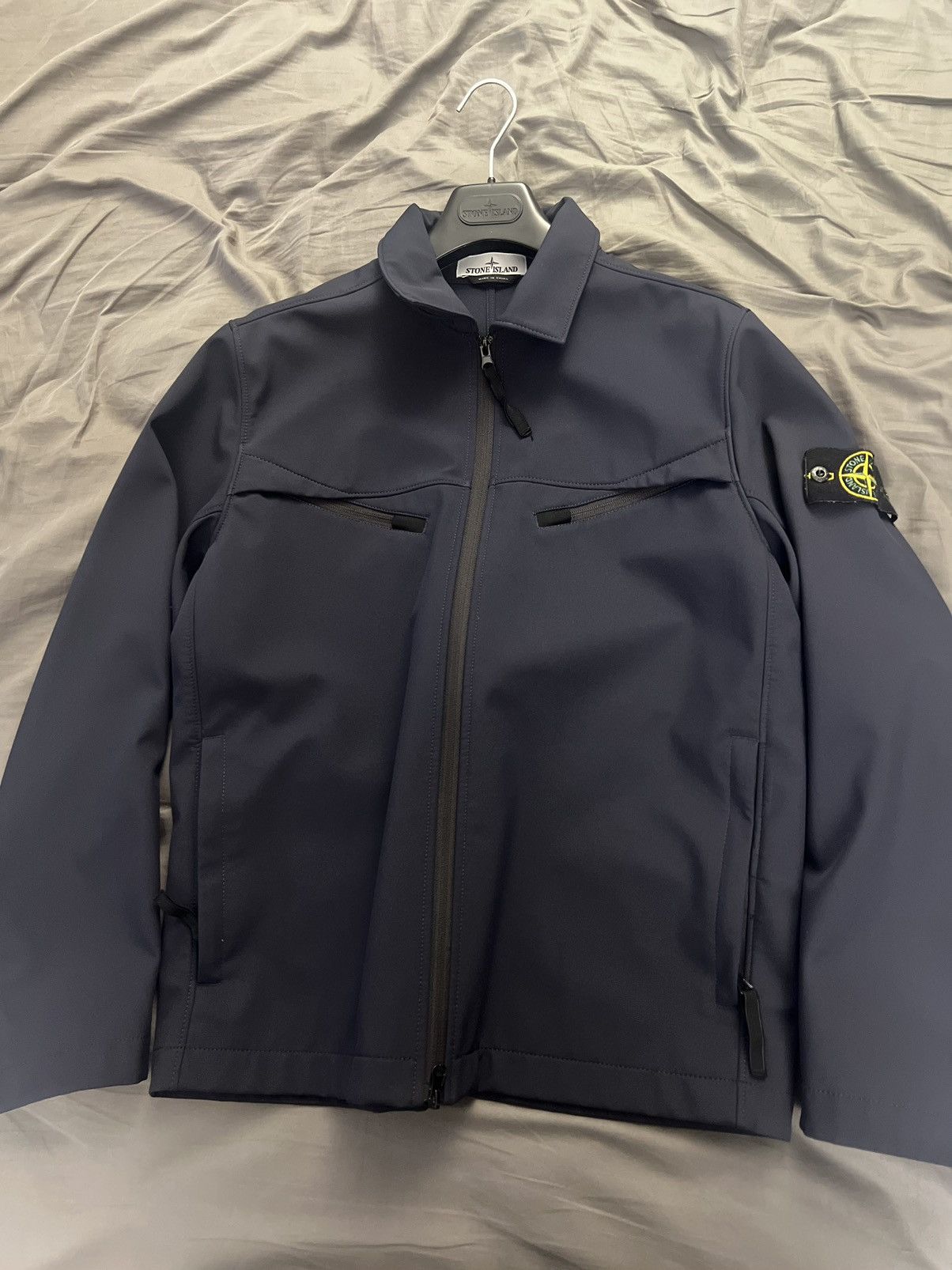 Stone Island Stone Island- Light Soft Shell-R e.dye | Grailed