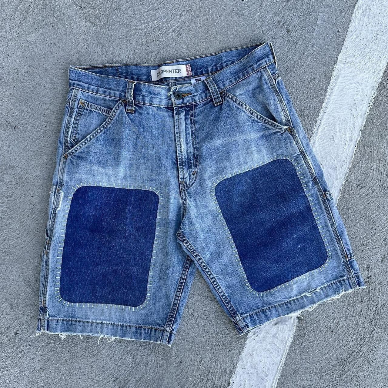Levi's Custom Patchwork Vintage Levis Baggy Carpenter Jorts | Grailed