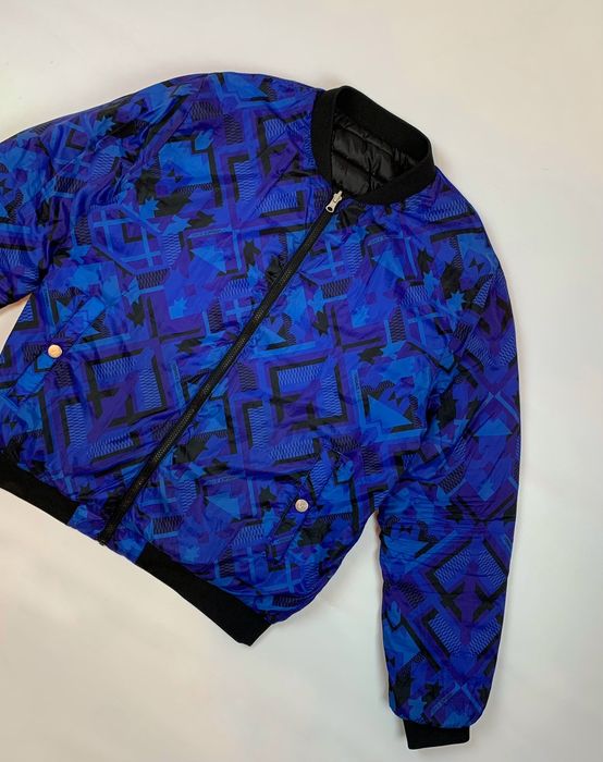 Versace Very Rare Two Sided Bomber Jacket Versace Jeans Couture | Grailed