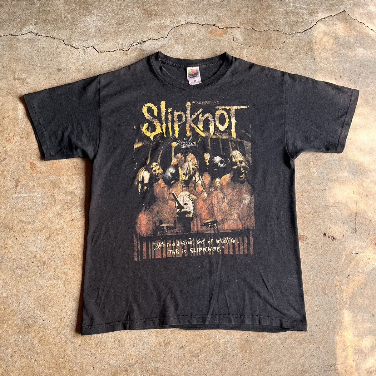 Vintage Crazy Rare Vintage Slipknot 1999 Self Titled Bootleg Tee | Grailed